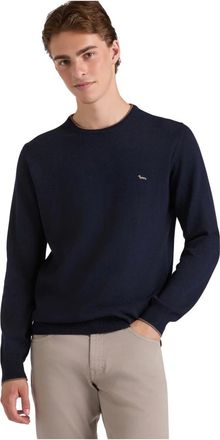 Harmont & Blaine Homme, Pulls, Bleu, Taille: XL Maille ras du cou