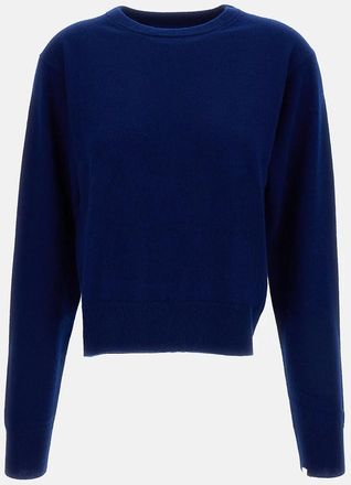 Extreme Cashmere Pull Col Rond - Bleu Fonc&eacute;