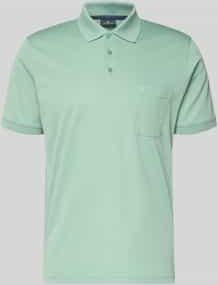 Ragman Relaxed Fit Poloshirt aus Baumwoll-Mix