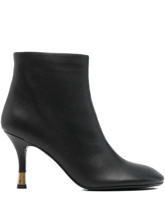 Lola Cruz bottines en cuir - Noir