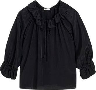 By Malene Birger Femme, Blouses et Chemises, Noir, Taille: 38 FR Dicte Blouse