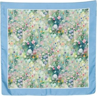 D'Aniello Femme, Accessoires, Multicolore, Taille: ONE Size Floral Oceano Scarf