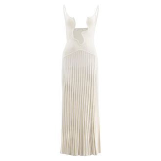 CHRISTOPHER ESBER Salacia Wire Sunray Kleid - - Dresses - Damen - Wei&szlig; - M