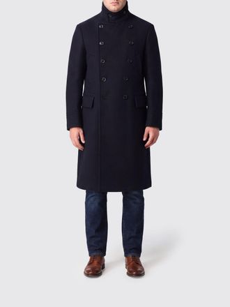 Tom Ford Manteau long crois&eacute; en pure laine avec col montant