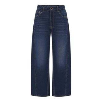 Patrizia Pepe Jean large - Femme - Jeans - Bleu - Taille: W25