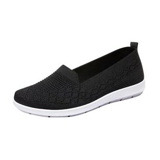 Generic Baskets &agrave; enfiler en maille pour femme - L&eacute;g&egrave;res et respirantes - Classiques - Confortables - Chaussures de course d&eacute;contract&eacute;es - Gym - Entra&icirc;nement 