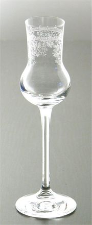 Paul Nagel 6er Set Grappagl&auml;ser, Schnapsgl&auml;ser Lucca Pantographie Dekor 70ml