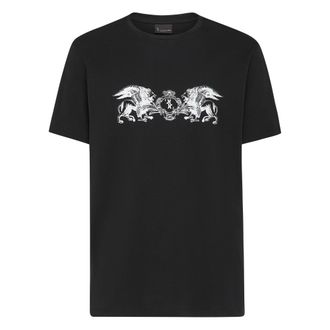 Billionaire Boys Club Homme, Tops, Noir, Taille: S T-shirt Col Rond MC