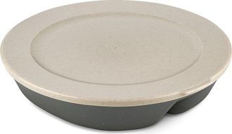Koziol CONNECT SEPAREE 1,5 Menüteller mit Deckel 1,5l nature ash grey