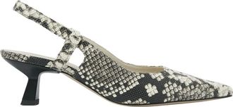 VIA VAI Femme, Chaussures, Noir, Taille: 40 EU Suzy Aliya Escarpins Slingbacks &agrave; Imprim&eacute; Serpent