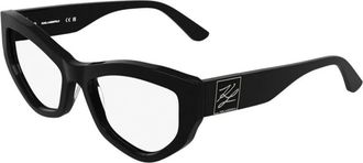Karl Lagerfeld Femme, Accessoires, Noir, Taille: 55 MM 6211 Eyeglasses