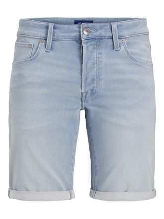 Jack & Jones JACK&JONES Herren Jjirick Jjicon I.k Mf 118 Sn Shorts, Blue Denim, XS
