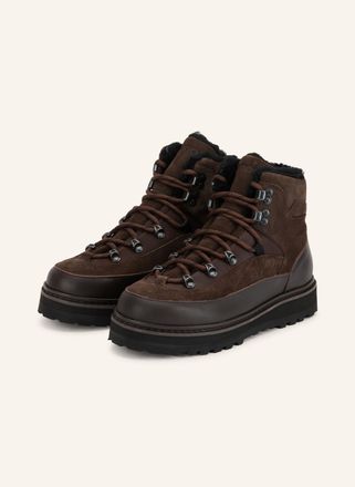 MONO Mono Schn&uuml;rboots Tag Cap braun