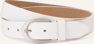 Vanzetti Lederg&uuml;rtel weiss