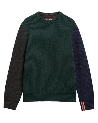 Barbour ba x Paul Smith Cable Jumper Fw26 Knitwear