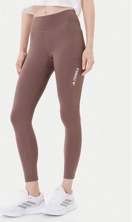 adidas Leggings Terrex Multi JM0422 Braun Slim Fit