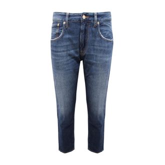 People Karottenhose Made in Italy - - Jeans - Damen - Blau - W28