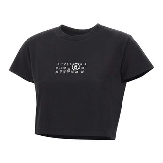 Maison Margiela Femme, Tops, Noir, Taille: 38 FR T-Chemises