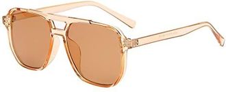 Generic Lunettes de soleil design rétro 2025 boîte de tir de rue lunettes de soleil pour vacances en plein air (couleur : C, taille : moyen)