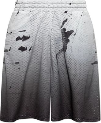 44 Label Group Homme, Shorts, Gris, Taille: XL Perforated Shorts