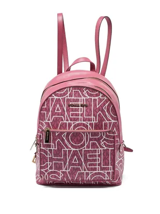 Michael Kors sac &agrave; dos en cuir &agrave; logo - Rose