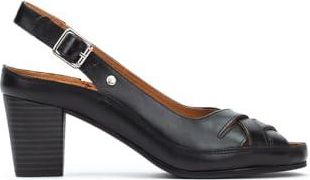 Pikolinos Sandales &agrave; Talon en Cuir ALMENARA pour Femme Color Black