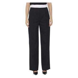 Alexander Wang Femme, Pantalons, Noir, Taille: 38 FR Pantalon noir sur mesure pour femmes