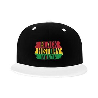 Generic Chapeau De Baseball Mois De LHistoire des Noirs Chapeau De Sport L&eacute;g&egrave;re Hip Pop Casquette Unisexe, pour La Course, Gar&ccedil;on, Les Loisirs, 55-59cm