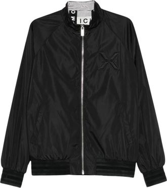 John Richmond Homme, Vestes, Noir, Taille: L Blouson Aviateur Brod&eacute;