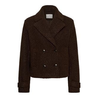 Kaffe Jacken - - Coats - Damen - Braun - 3XL