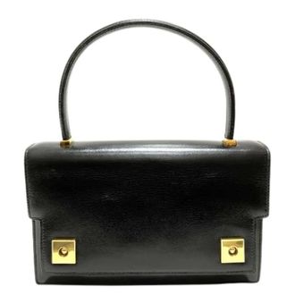 Herm&egrave;s Sac &agrave; main Piano Pre-owned - Femme - Pre-owned - Noir - Taille: ONE Size