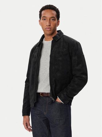 Guess Jacke aus Kunstleder M6BL28 W4140 Schwarz Regular Fit