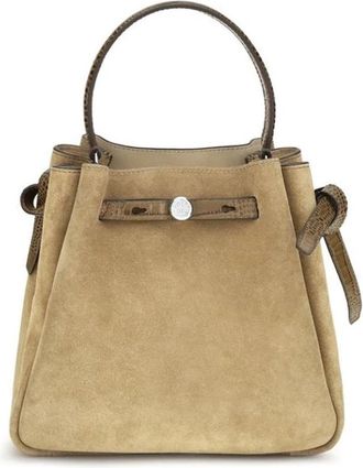 Tory Burch Romy Wildleder Beuteltasche - - Bags - Damen - Beige - ONE SIZE