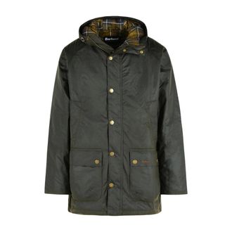 Barbour Bedale Waxed Parka - - Coats - Herren - Gr&uuml;n - L