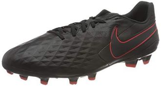Nike Nike Legend 8 Academy FG/MG Chaussure de Futsal Black/DK Smoke Grey-Chile Red 38.5