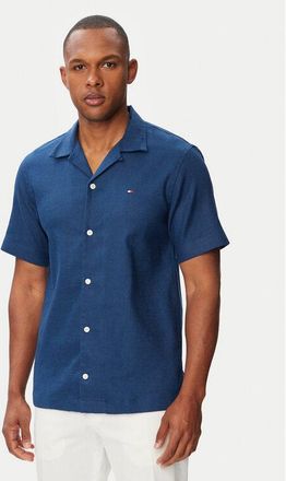 Tommy Hilfiger Hemd MW0MW43090 Blau Regular Fit