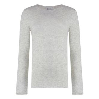 THE (ALPHABET) THE (Knit) Seide-Kaschmir Pullover - - Knitwear - Damen - Grau - S
