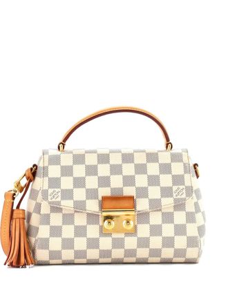 Louis Vuitton Croisette Handbag Damier crossbody bag - Wei&szlig;