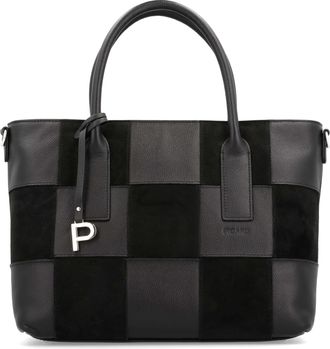 Picard Damen Shopper CHESS mehrfarbig aus Echtleder Mittel | mit Rei&szlig;verschluss | Shopper | Alltag