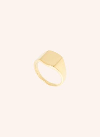 ariane ernst Ariane Ernst Ring Modern Emblem gold