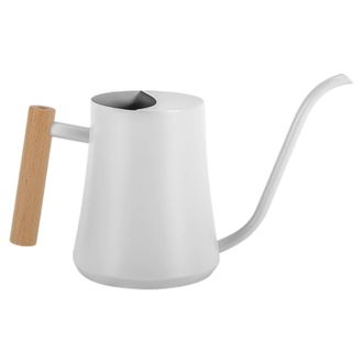 Generico Edelstahl: Fortschrittlicher professioneller Wasserkocher mit schmaler Taille f&uuml;r den Innenbereich, Wasserkocher mit langem Auslauf und kippbarem Holz