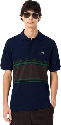 Lacoste Poloshirt f&uuml;r Herren, kurz&auml;rmlig (Dunkles Marineblau)