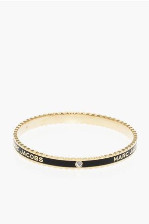 Marc Jacobs Enamelled Brass THE MEDALLION Rigid Bracelet size Unica