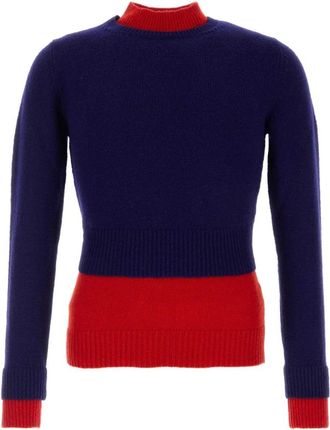 Jil Sander Homme, Pulls, Multicolore, Taille: L LS CN Jumper