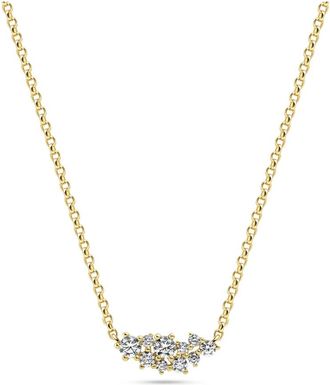 Sif Jakobs Jewellery Femme, Accessoires, Jaune, Taille: ONE Size Faceted Zirconia Pendant Necklace