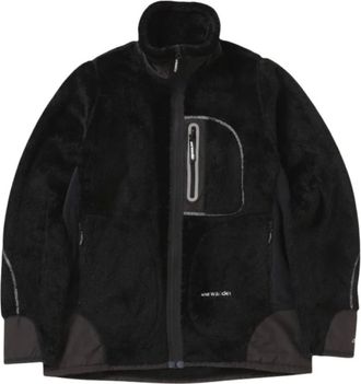 And Wander Homme, Vestes, Noir, Taille: M Veste en polaire High Loft