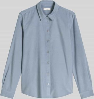Marc O'Polo Regular Fit Langarm Bluse aus Lyocell-Baumwoll-Mix