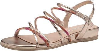 Tamaris Sandalette Damen Vegan Elegant rosa,EU 39