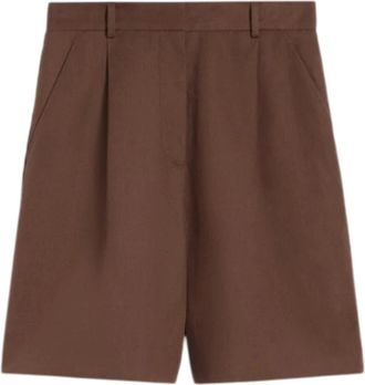 Max Mara Femme, Shorts, Brun, Taille: 38 FR Bermuda