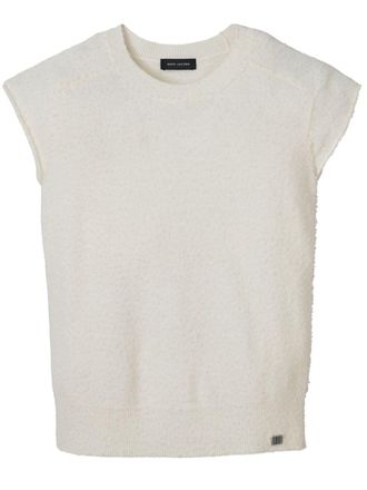 Marc Jacobs débardeur Pilled en laine - Blanc